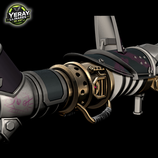 👾 Fishbones of Jinx (Arcane Version) - 3D Replica for FDM Printing ...