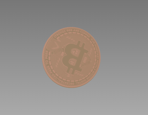 🪙 Bitcoin 3D Model - Detailed Design for Printing・ OBJ File for 3D ...