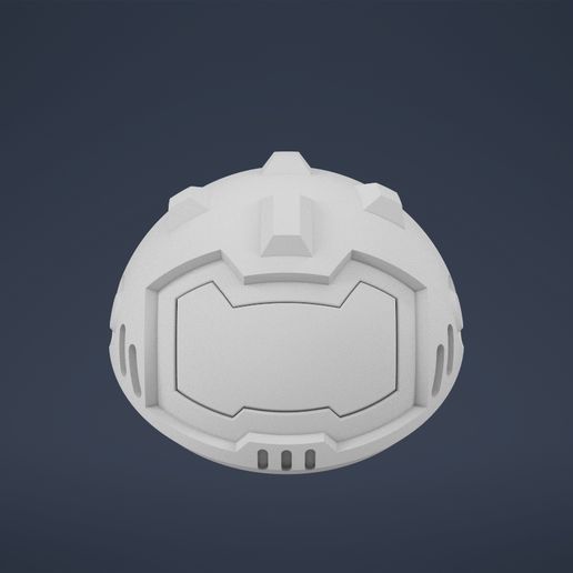 🛰 Space Dwarf Delta Pattern helmets・ STL File for 3D printing・Cults