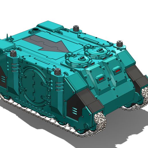 🦏 Upgrade parts for Rhino Horus Heresy・ STL File for ・Cults