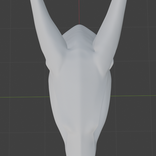 👤 Shaved Sergal head・Free STL File for 3D printing・Cults