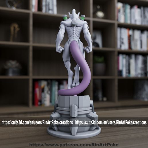 STL file mewtwo awakens in Laboratory Capsule 🎲 ・3D print design to ...