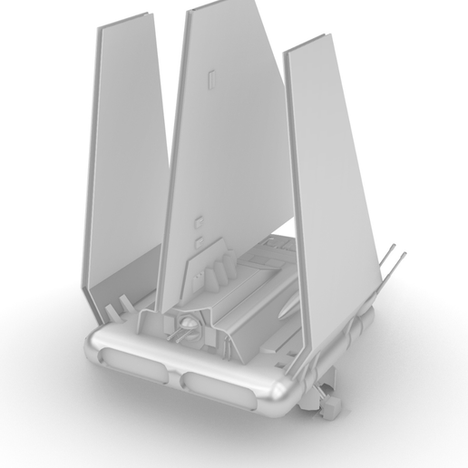⭐ Star Wars - Imperial Lambda Shuttle・ STL File for 3D printing・Cults