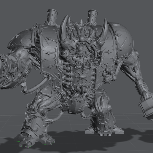 Archivo STL Chaos Space Marine Black Legion Helbrute 🛰 ・Modelo de impresión 3D para descargar・Cults