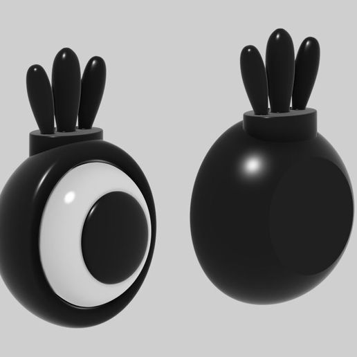 📱 Patapon Clickers・Free STL File for 3D printing・Cults