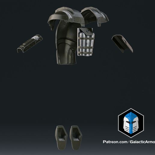 👤 Fallout NCR Ranger Armor - 3D Print Files・ 3D File for 3D printing・Cults