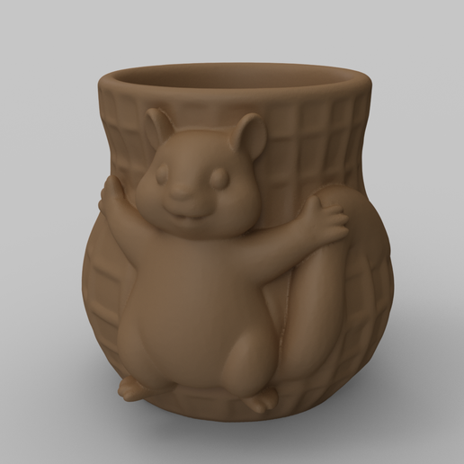 squirrel pen pot