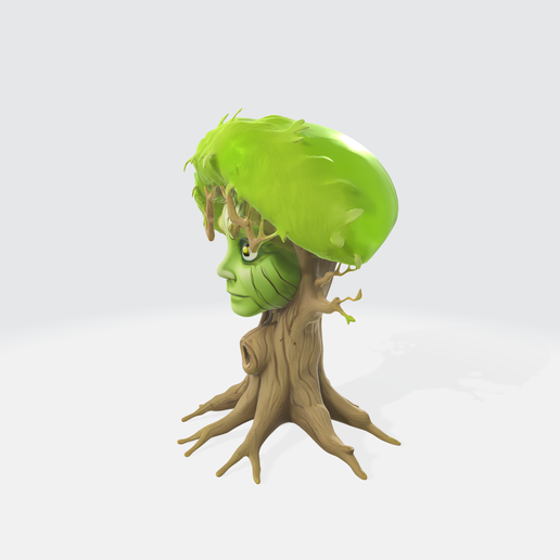 🌳 Fantasy Tree Spirit - Magical Enchanted Tree Character・ 3D File for ...