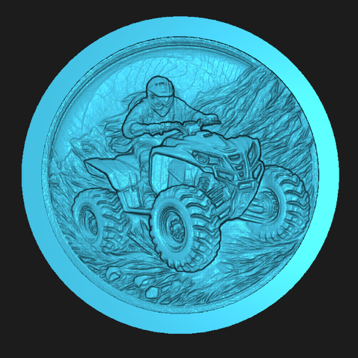 3D file ATV 14 🎄 ・3D printer design to download・Cults