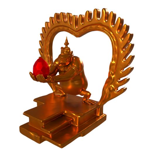 💎 Disney Aladin's Shiva-Monkey Idol・ STL File for 3D printing・Cults