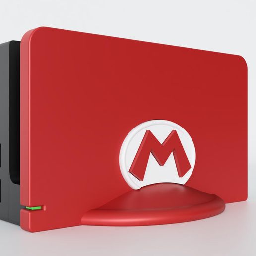 3D file Nintendo switch faceplate custom for dock 3D print model 🎮 ・3D ...