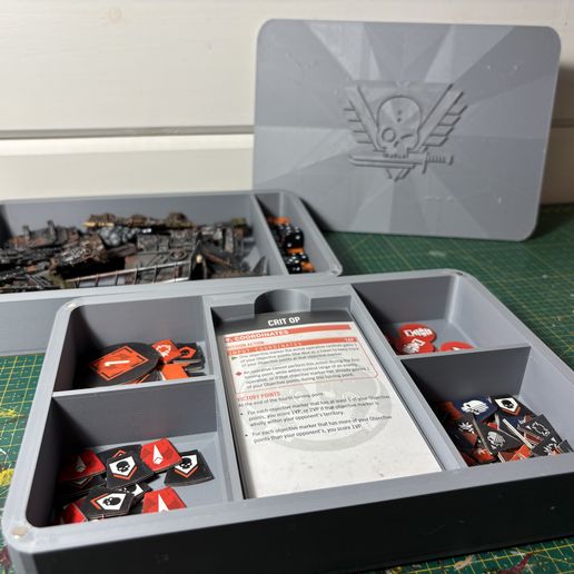 📦 Modular box for Kill Team tokens, cards, dice, and equipment (with ...