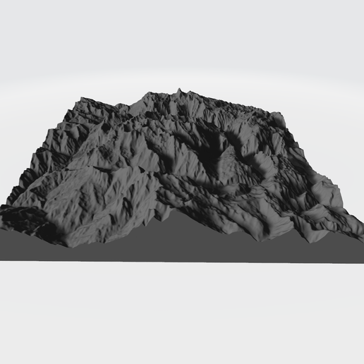 STL file 🗻Picos de Europa (Spain) 3D Map ・Design to download and 3D ...
