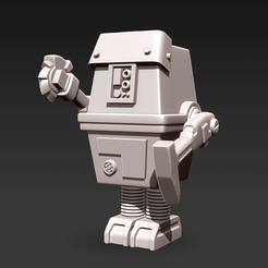 STL file GONK POWER DROID 3D PRINT STL - STAR WARS LEGION AND 3.75 ...