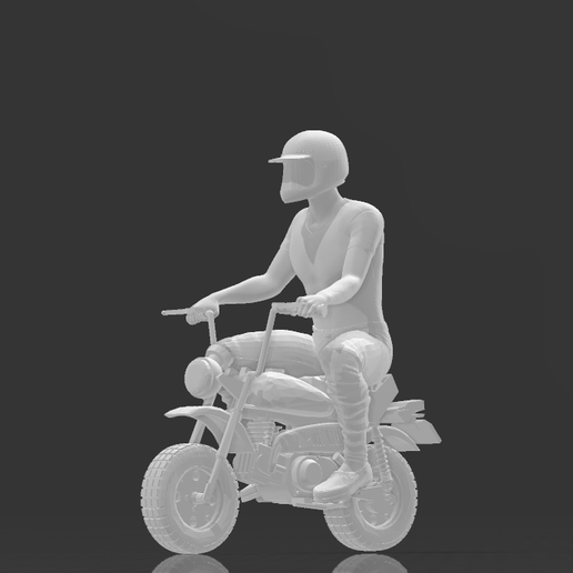 🐒 Monkey Rider・Free STL File for ・Cults