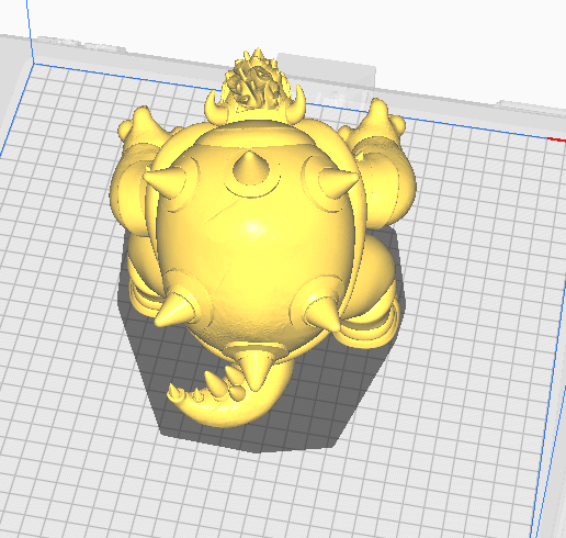 🐢 Character Bowser・ STL File for 3D printing・Cults
