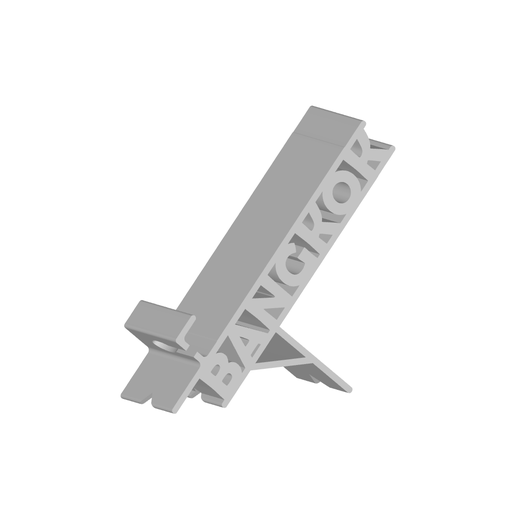 📞 Phone Stand Bangkok・ STL File for 3D printing・Cults