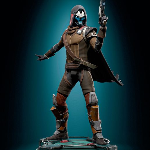 👾 Cayde 6・ STL File for 3D printing・Cults