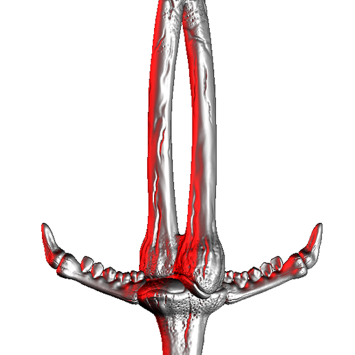 🦴 Bone Dagger・ STL File for ・Cults