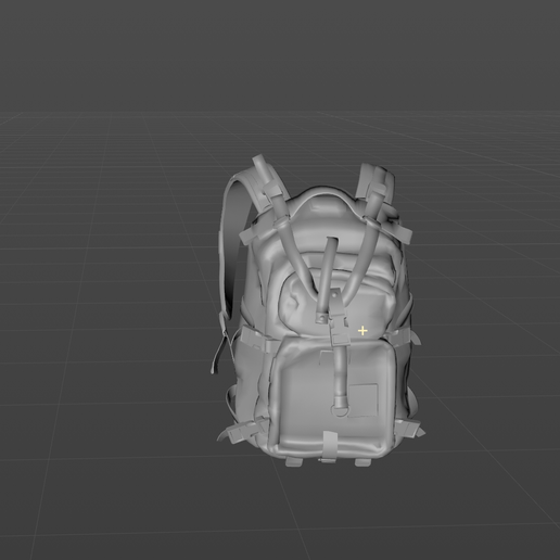 🎒 3U tactical backpack 3D digital model・ OBJ File for 3D printing・Cults