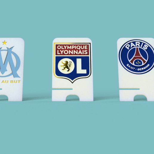 📷 Olympique de Marseille・ 3MF File for 3D printing・Cults