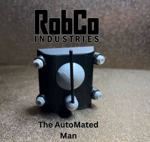 👨 RobCo's "The Automated Man" - Fallout・Free 3D File for 3D printing・Cults