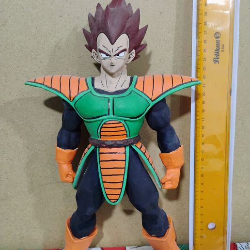 3D printing Vegeta (Saiyan Armor) 3D Model • made with ENDER 3 S1・Cults