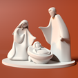 🎄 Christmas Crib・ STL File for 3D printing・Cults