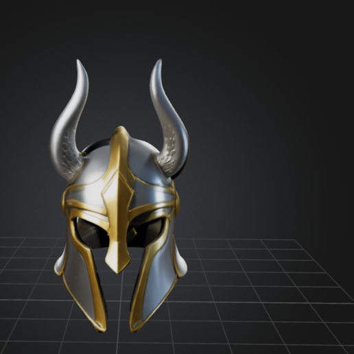 STL file Valkyrie helmet 🪖 ・3D printable model to download・Cults