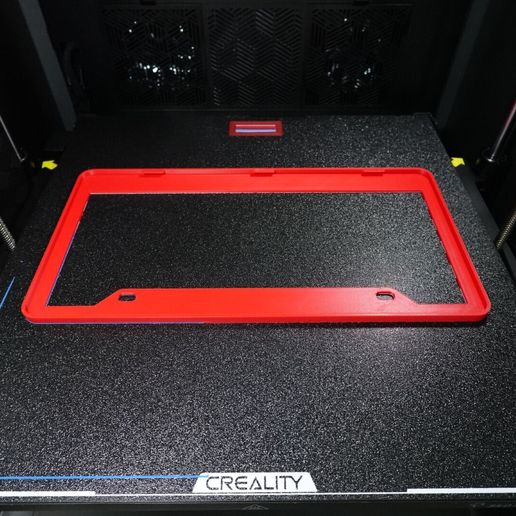 🇺🇸 USA Flag Car License Plate Frame・ 3D File for 3D printing・Cults