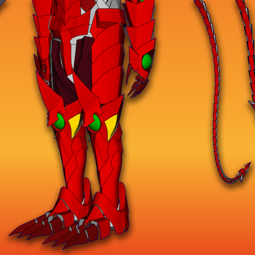 🏫 High School DxD Balance Breaker Scale Mail - Pepakura 3D Template・ 3D ...