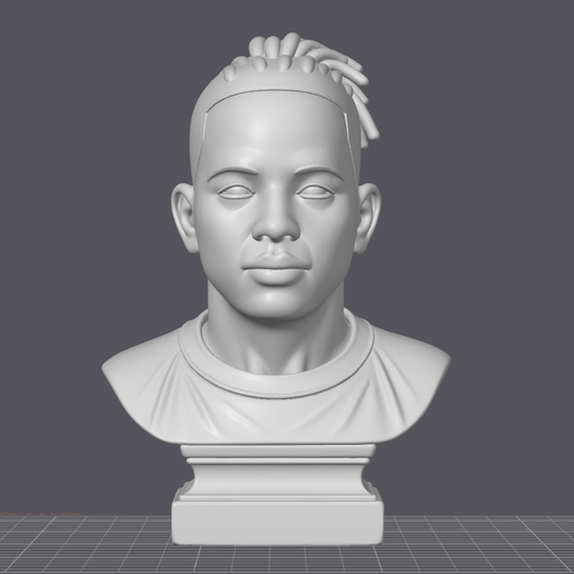 👤 Bust of Ozuna - 3D Model of the Puerto Rican reggaeton and trap ...