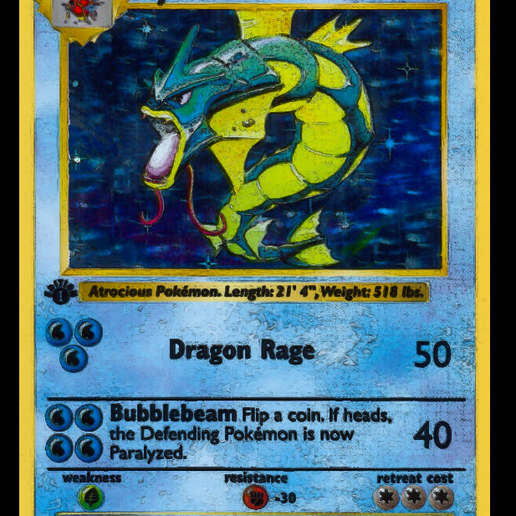 🎨 Gyarados Full Color Lithophane - CMYK 3D Printable Art with LED ...