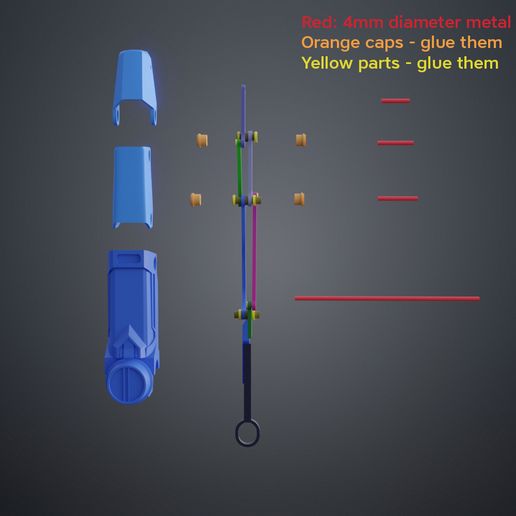 🎭 Arcane Vi Mechanical Gauntlet・ 3D File for 3D printing・Cults