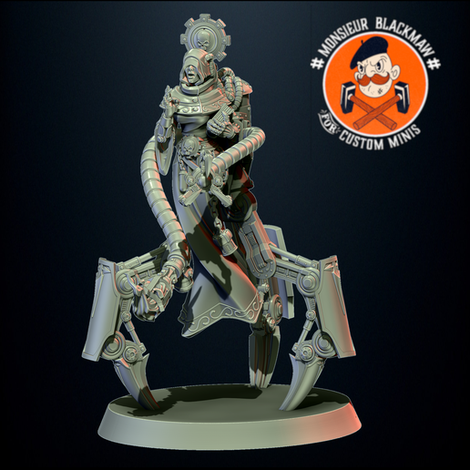 🦸 Machine Maiden・ 3D File for 3D printing・Cults