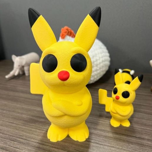 Archivo 3D RABBIT PIKACHU - DIVIDIDO POR COLORES 🐇 ・Modelo para ...
