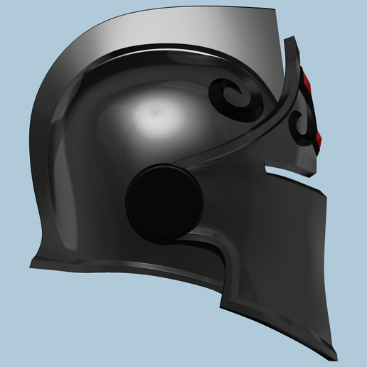 Download STL file Fortnite Black Knight Helmet • 3D print design ・ Cults
