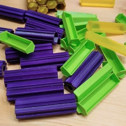 🤏 Tiny Hive - storage system for small items・Free STL File for ・Cults