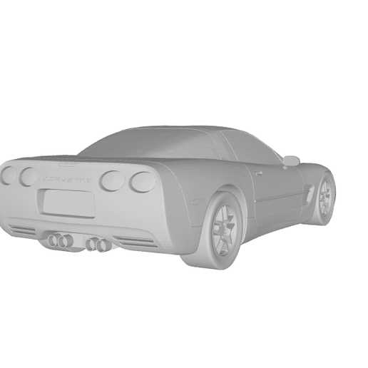 🚙 Chevrolet Corvette C5 Fastback・ STL File for 3D printing・Cults