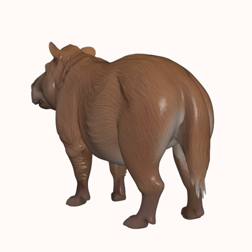 🗿 Capybara Figurine・Free STL File for 3D printing・Cults