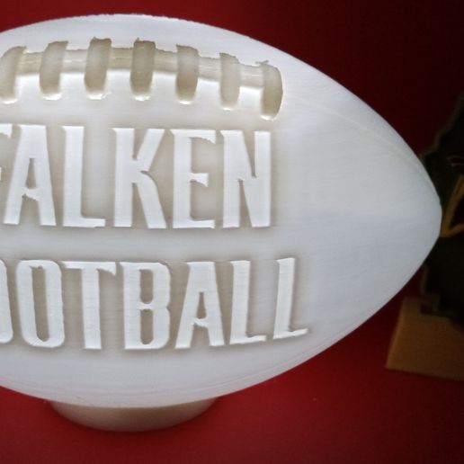 🏈 Custom FALKEN FOOTBALL 3D High School Football Lights・ STL File for ...