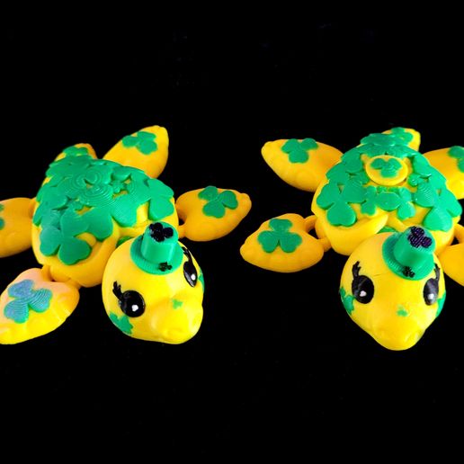 STL file Luck Turtle *Commercial Version* 🍀 (3MF)・Design to download ...