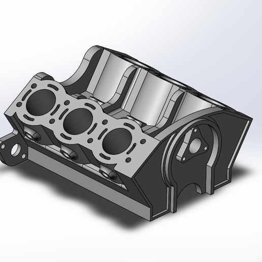 v6 engine block dimensions