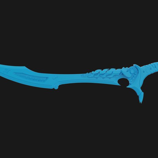 🗡️ Yautja Folding Sword from Predator Badlands・ STL File for 3D ...