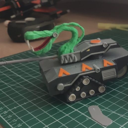 🪖 Terror Tank - Jayce and the conquerors of light・ STL File for 3D ...