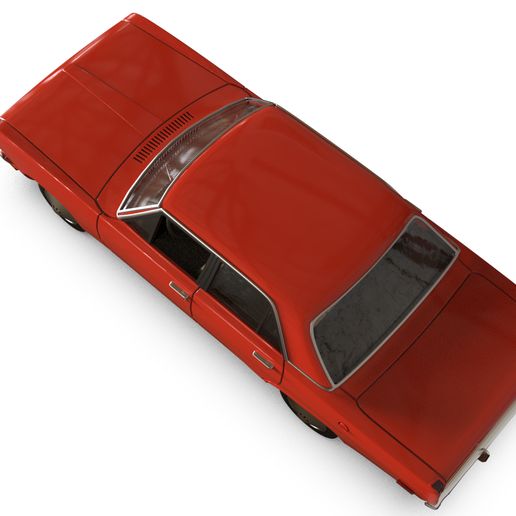 🚪 The 71 Valiant third gen 4 Door in Duel 3D models to print・ 3D File ...