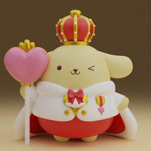 🎲 Pompompurin sanrio figure・ STL File for 3D printing・Cults