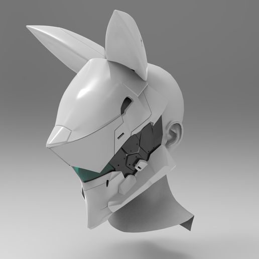 🪖 Unika Bike Helmet from Guilty Gear Strive・ STL File for 3D printing・Cults