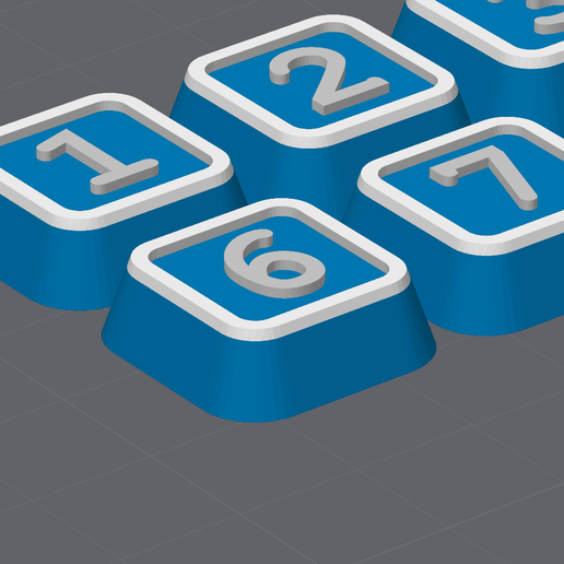 🍒 Sqaure Clickers – Modular Mechanical Switch Clicker with A-Z & 0-9 ...