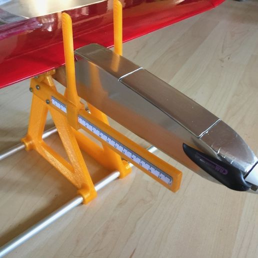 Free 3D file Center of gravity scale for RC planes 🚁 ・3D print object ...